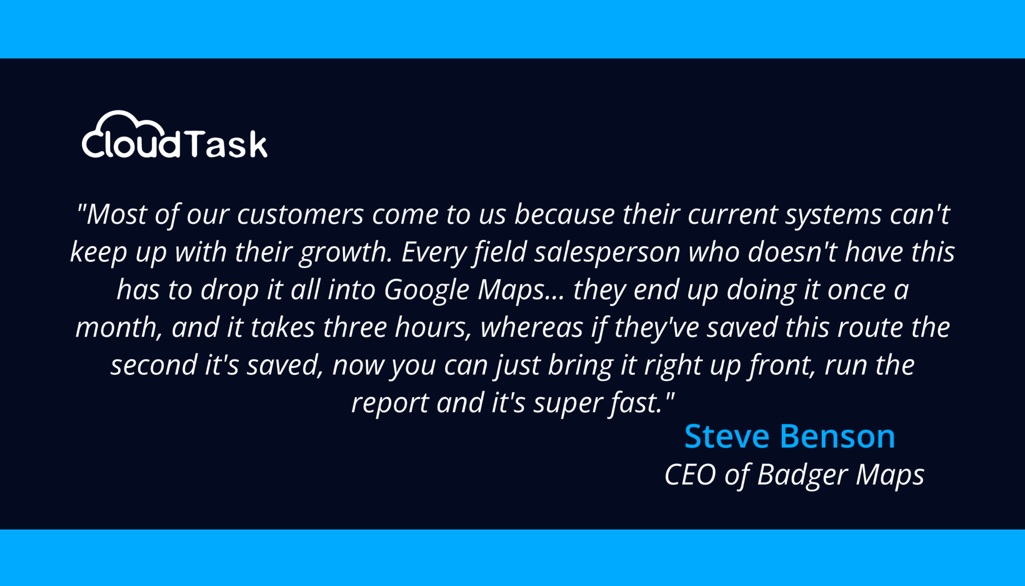 Badger Maps Demo | Boosting Field Sales Efficiency with Route ...